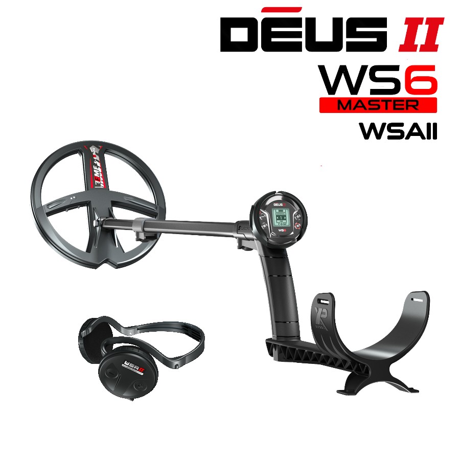 XP DEUS II WS6 MASTER-22FMF-WSAII FÉMDETEKTOR FÉMKERESŐ - fe